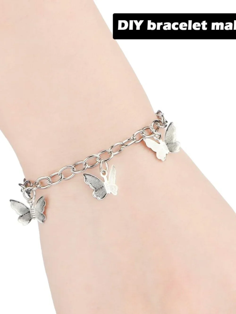 Jewelry | 24 Pieces Bracelet Chains Bulk With Ot Toggle Clasp Alloy ...